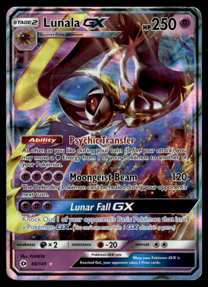 MP Lunala-GX 66 - Sun & Moon Base Set – Poke MZT