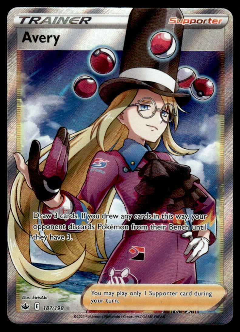 Avery 187/198 - Chilling Reign - Sword & Shield – Poke MZT