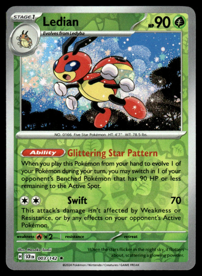 2024 Scarlet & Violet Series - Stellar Crown 3 Ledian – Poke MZT