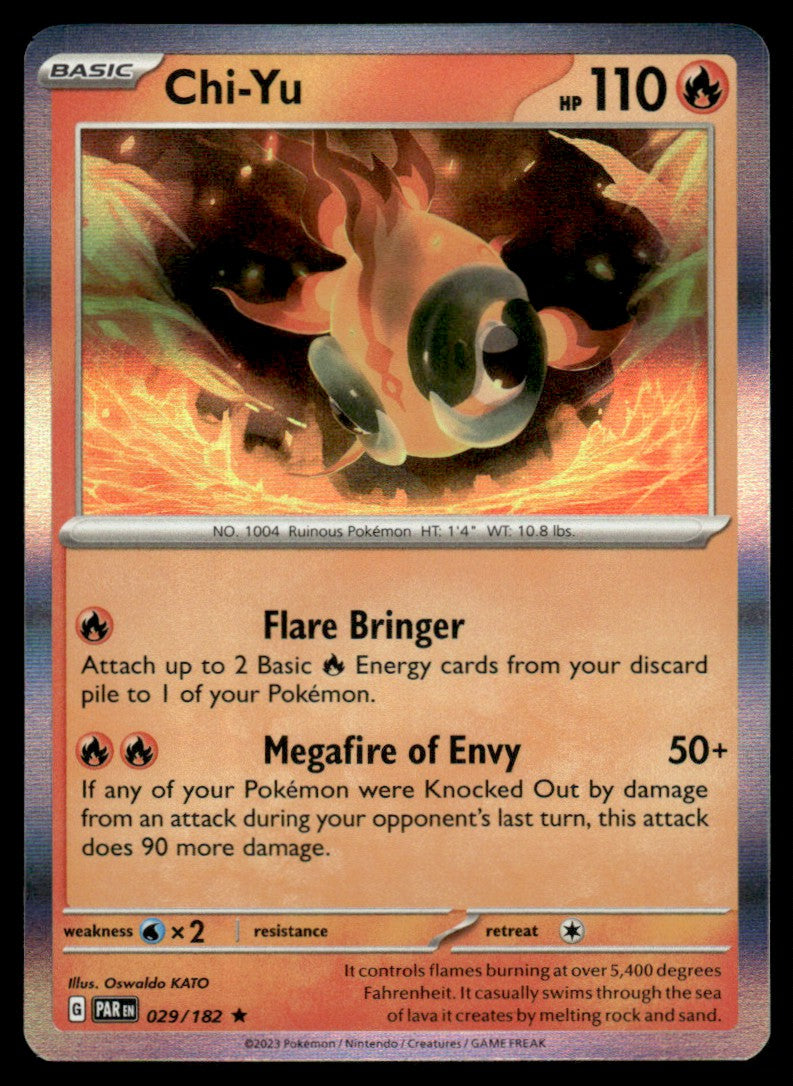 2023 Scarlet & Violet Series - Paradox Rift 29 Chi-Yu – Poke MZT