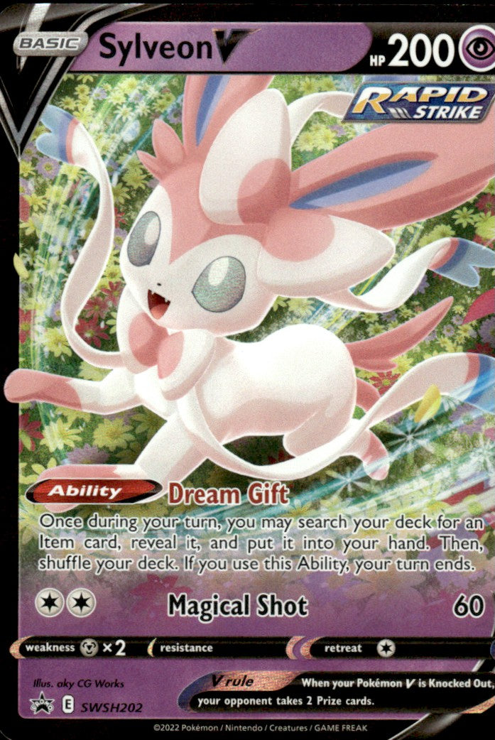 Sylveon V SWSH202 - Sword & Shield Promos - Sword & Shield – Poke MZT