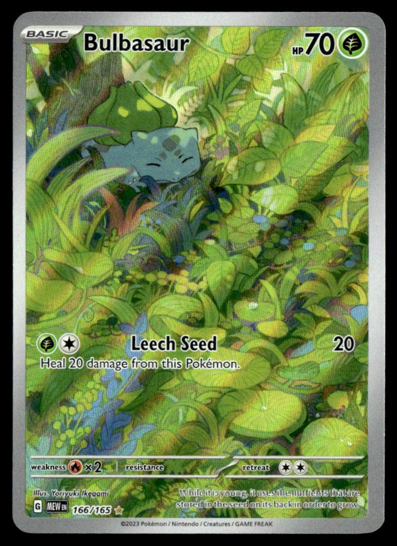 Bulbasaur 166/165 - Scarlet & Violet - 151 - Scarlet & Violet – Poke MZT