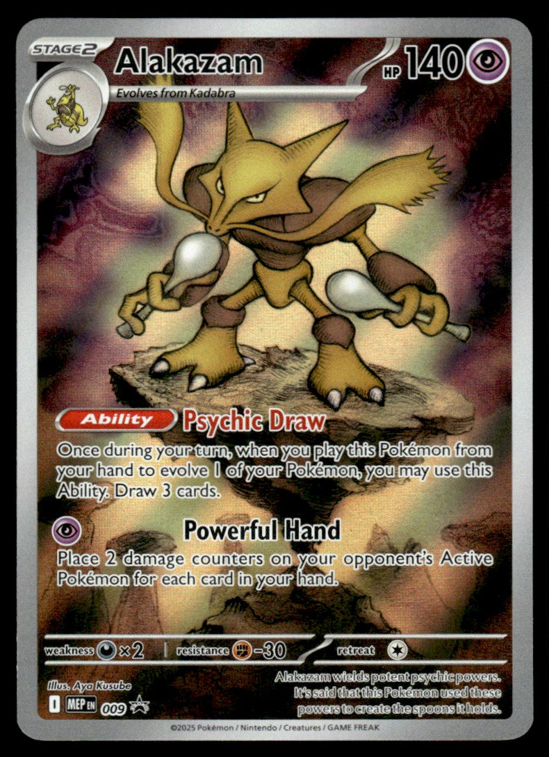 Alakazam 009 - Mega Evolution Promo - Mega Evolution – Poke MZT