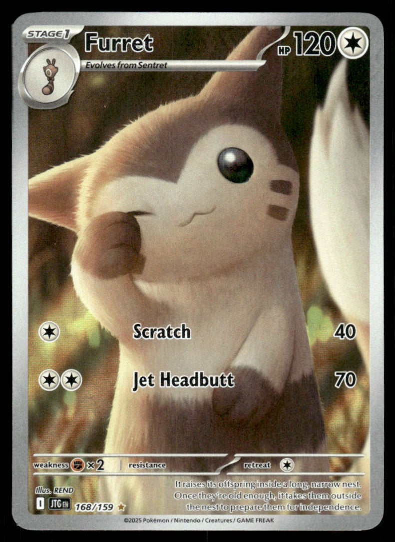 Furret 168/159 - Journey Together - Scarlet & Violet – Poke MZT