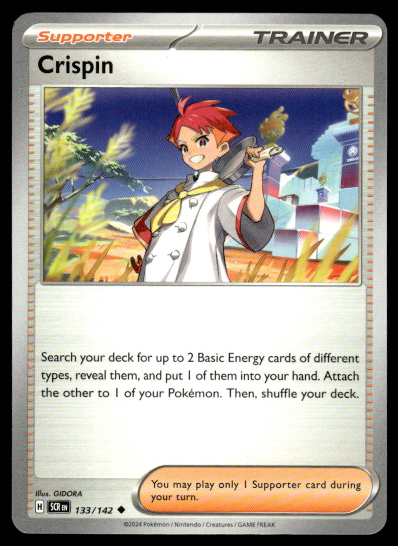2024 Scarlet & Violet Series - Stellar Crown 133 Crispin – Poke MZT